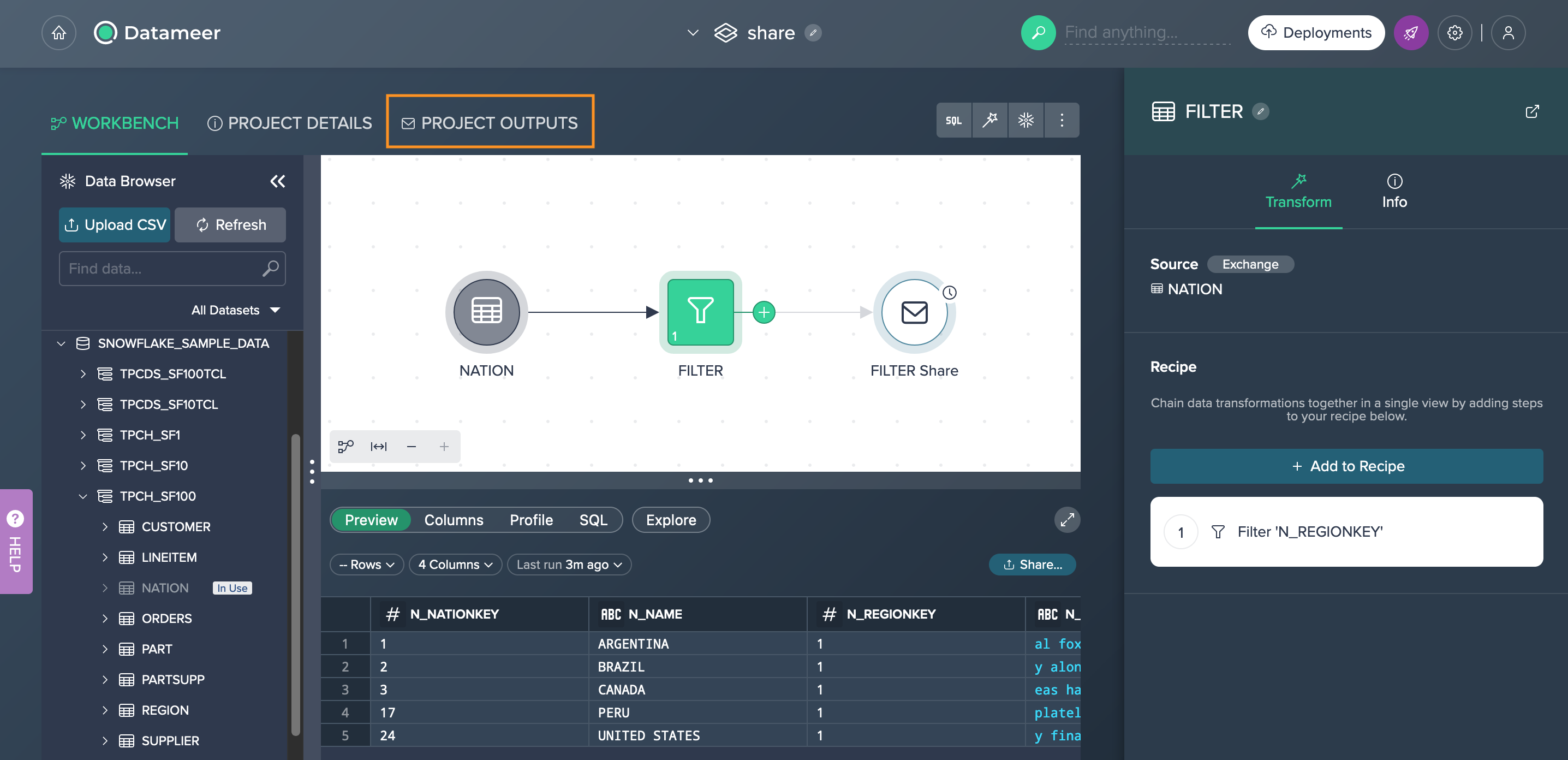 Sharing Data - Datameer User Guide